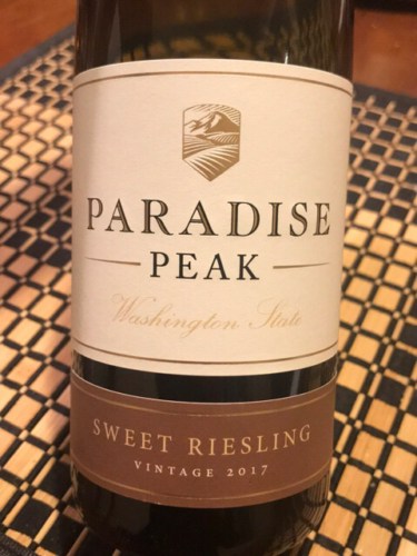 Washington Hills Paradise Peak Sweet Riesling | Vivino
