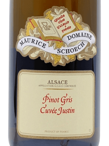 Domaine Maurice Schoech Cuvée Justin Pinot Gris | Vivino US