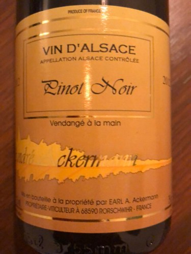 André Ackermann Pinot Noir | Vivino US