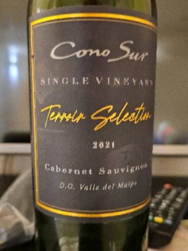 Cono Sur Single Vineyard Terroir Selection Cabernet Sauvignon | Vivino US