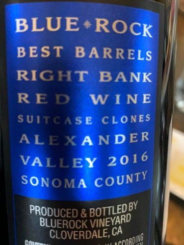 Blue Rock Best Barrels Right Bank Blend | Vivino English