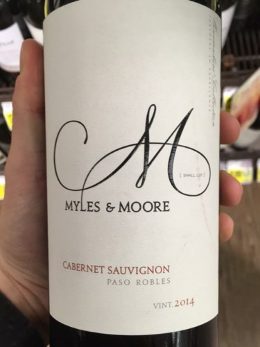 Myles & Moore Cabernet Sauvignon | Vivino English