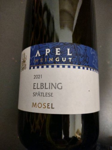 Apel Elbling Spätlese | Vivino US