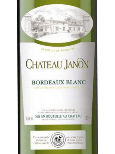 Vignobles Landié Chateau Janon Bordeaux Blanc | Vivino Canada