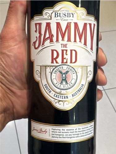 James Busby Jammy The Red | Vivino 日本