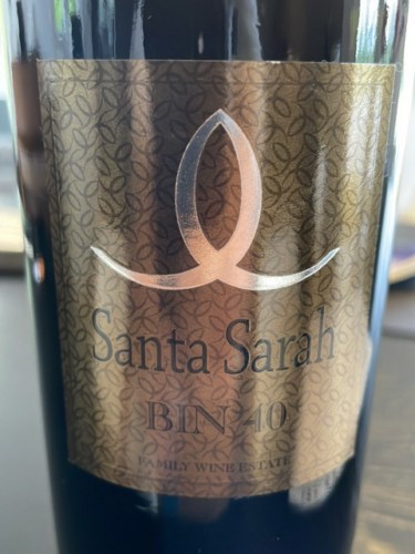 Santa Sarah Bin 40 | Vivino US