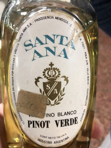 Bodegas Santa Ana Pinot Verde Fino Blanco | Vivino US