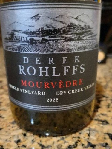 Derek Rohlffs Single Vineyard Mourvèdre | Vivino US