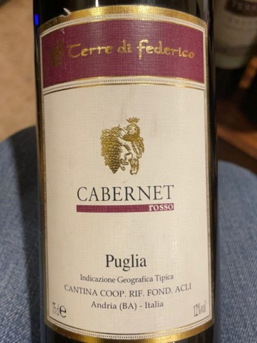 Terre di Federico Terre di Federico II Salento Primitivo | Vivino US