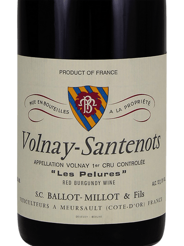 2016 Ballot Millot Volnay-Santenots 1er Cru Les Pelures' | Vivino