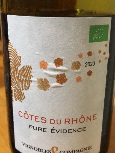 Vignobles & Compagnie Pure Évidence Côtes du Rhône Rouge | Vivino Brasil