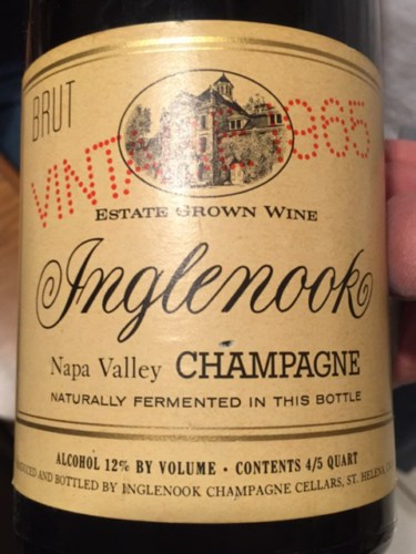 Inglenook Brut Champagne | Vivino English