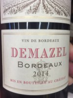 Château Demazel Bordeaux Rouge | Vivino Singapura
