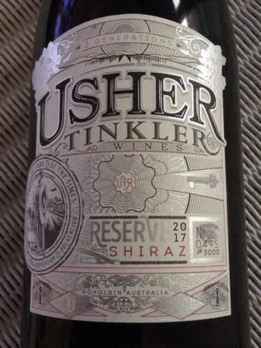 Usher Tinkler Wines Reserve Shiraz | Vivino English