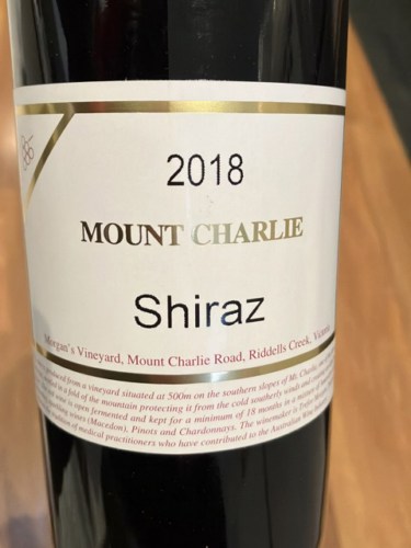 Mount Charlie Shiraz | Vivino US