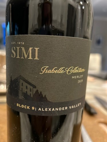 SIMI Isabella Collection Block 9 Merlot | Vivino US