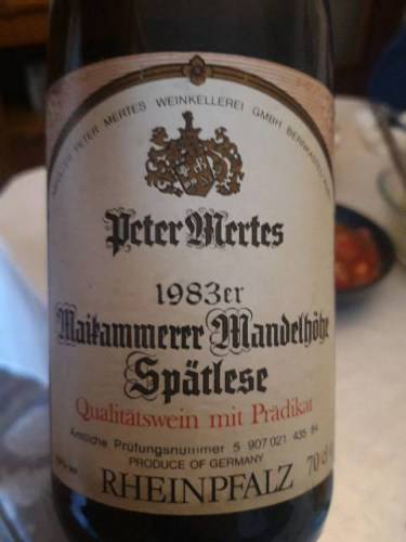 Peter Mertes Maikammerer Mandelhõhe Spätlese | Vivino US