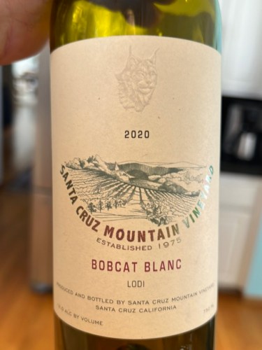 Santa Cruz Mountain Vineyard Bobcat Blanc | Vivino US