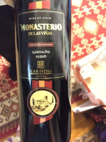 Monasterio de Las Vinas Garnacha - Syrah | Vivino US