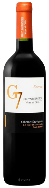 The 7th Generation - G7 Reserva Cabernet Sauvignon | Vivino Português ...