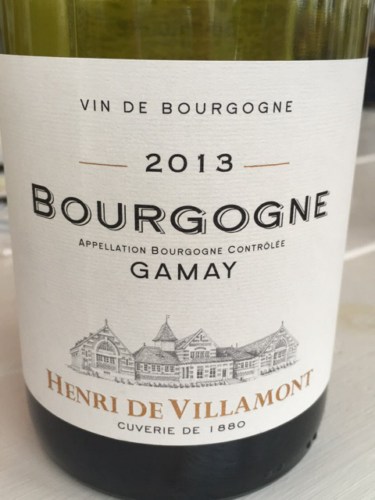 Henri de Villamont Bourgogne Gamay | Vivino US