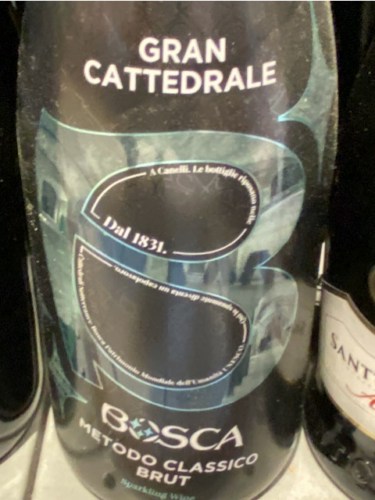 Bosca Gran Cattedrale Metodo Classico Brut | Vivino US