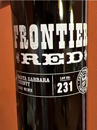 Fess Parker Frontier Red Lot No. 231 | Vivino US