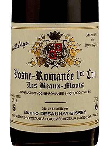 Bruno Desaunay Bissey Vieilles Vignes Vosne-Romanée 1er Cru 'Les Beaux ...