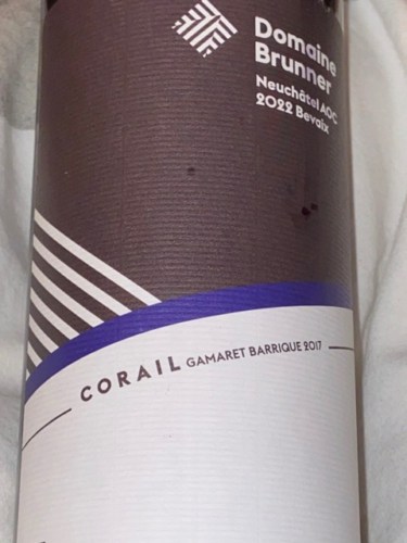 Domaine Brunner Corail Gamaret Barrique | Vivino US