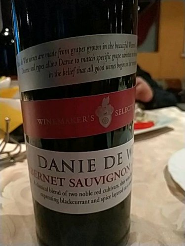 De Wetshof Danie de Wet Winemakers Selection Cabernet Sauvignon ... De Wetshof Danie de Wet Winemakers Selection Cabernet Sauvignon ...