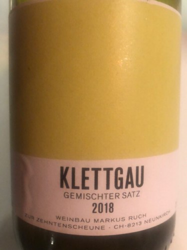 Weinbau Markus Ruch Klettgau Gemischter Satz | Vivino US