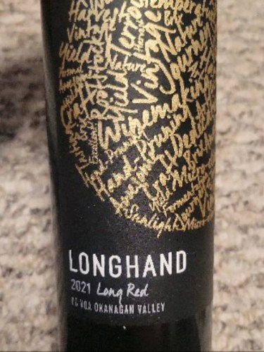Longhand Long Red | Vivino US