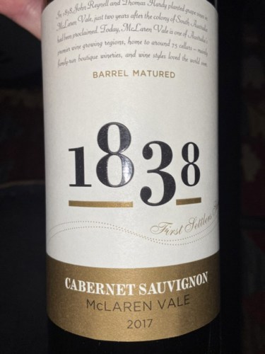 1838 Wines Cabernet Sauvignon | Vivino English