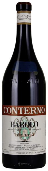 Giacomo Conterno Barolo Cerretta |Vivino 中文 ( 香港 )