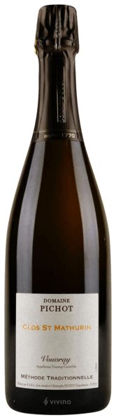 Domaine Pichot Clos St Mathurin Vouvray Brut | Vivino English