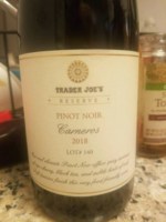 2018 Trader Joe's Pinot Noir Reserve Lot #140 | Vivino