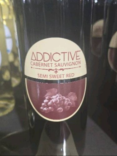 Addictive Cabernet Sauvignon Semi Sweet Red | Vivino US