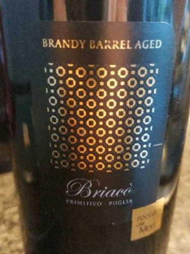 Apollonio Rocca dei Mori Briacò Primitivo Brandy Barrel Aged | Vivino US