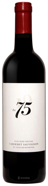2020 The Seventy Five Wine Company (Est. 75) Feliz Creek Vineyard ...