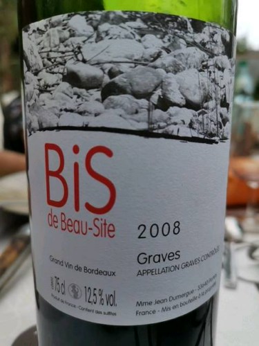 2018 Château de Beau-Site BiS de Beau-Site Graves | Vivino US