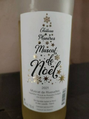 Château Planères Muscat de Noël Muscat de Rivesaltes Doux Naturel ...