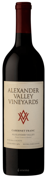 Alexander Valley Vineyards Estate Cabernet Franc | Vivino English
