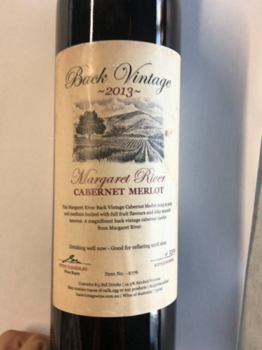 WA Cleanskin Back Vintage Cabernet - Merlot | Vivino US
