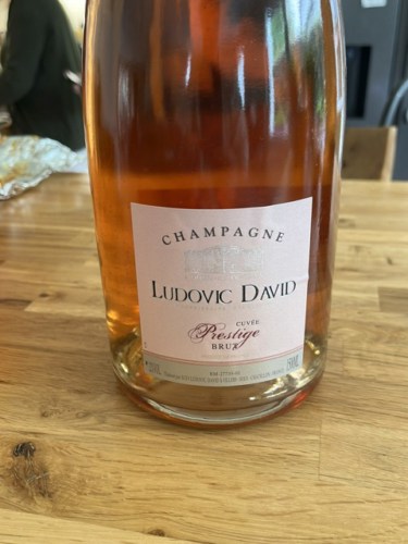 Ludovic David Cuvée Prestige Brut Rosé Champagne | Vivino US