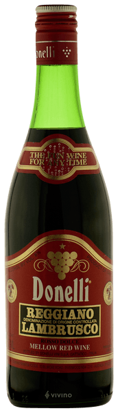 N.V. Donelli Lambrusco Reggiano Rosso Dolce | Vivino US