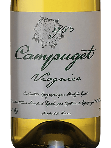 1753 Château de Campuget 1753 Viognier | Vivino US