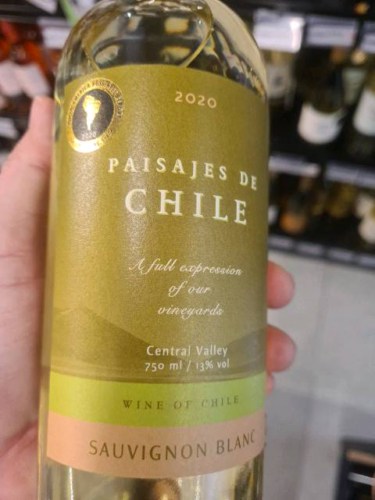 Paisajes de Chile Sauvignon Blanc | Vivino US