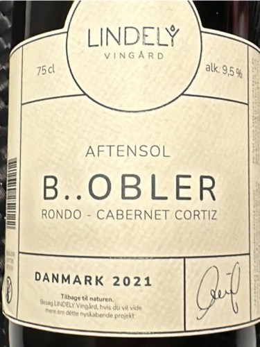 Lindely Vingård Aftensol B..Obler Rondo - Cabernet Cortiz | Vivino US