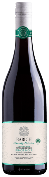 Babich Single Vineyard Organic Pinot Noir | Vivino US