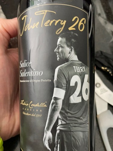 Fabio Cordella John Terry 26 Salice Salentino | Vivino English